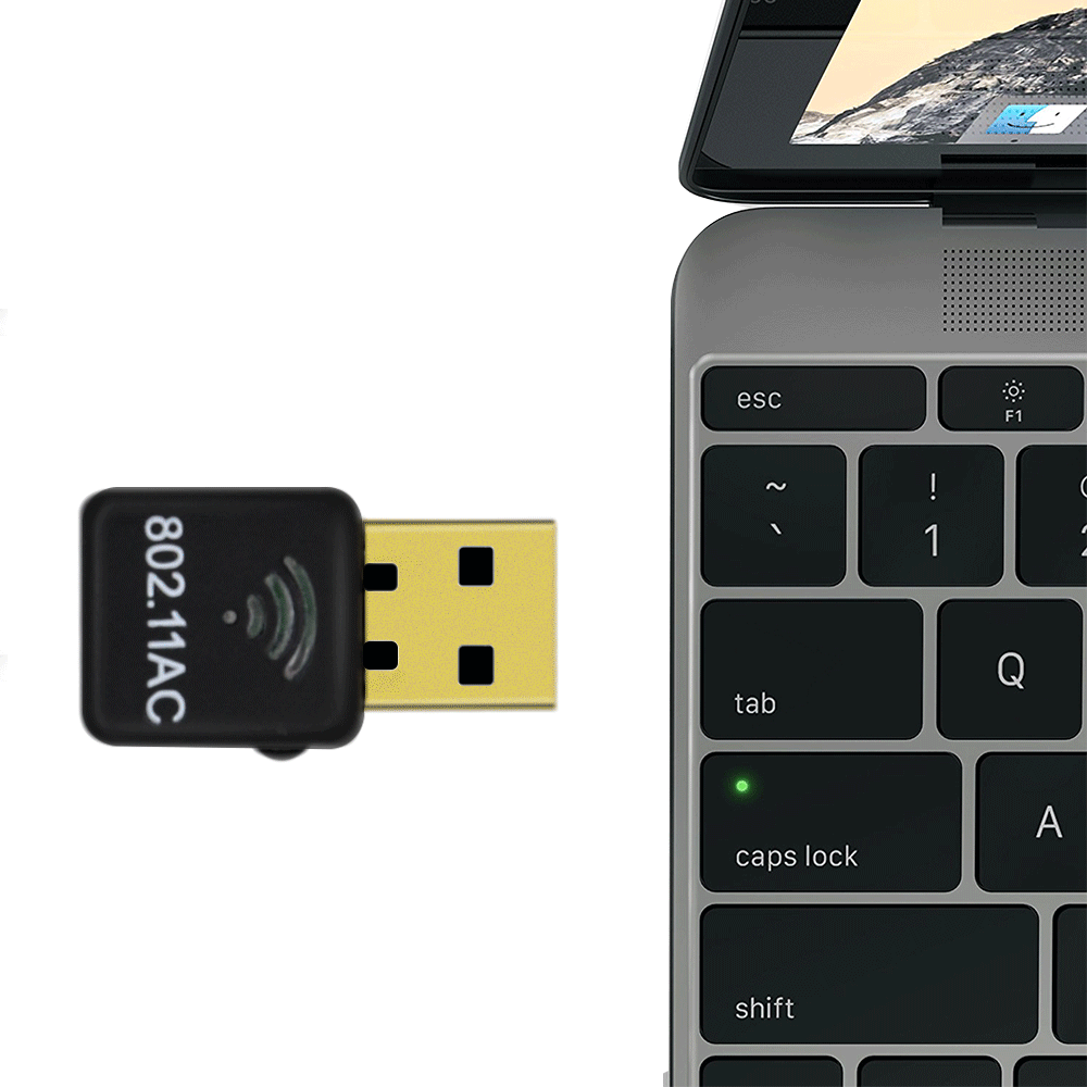 IM1200V AC1200 Dual Band Mini Wireless USB Adapter - IMILINK